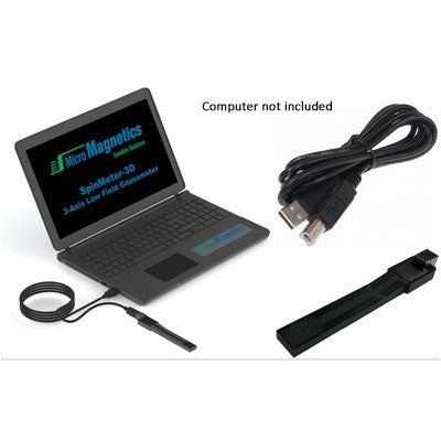 Three-Axis USB Magnetometer Probe with Software (SpinMeter-3D) – Micro ...